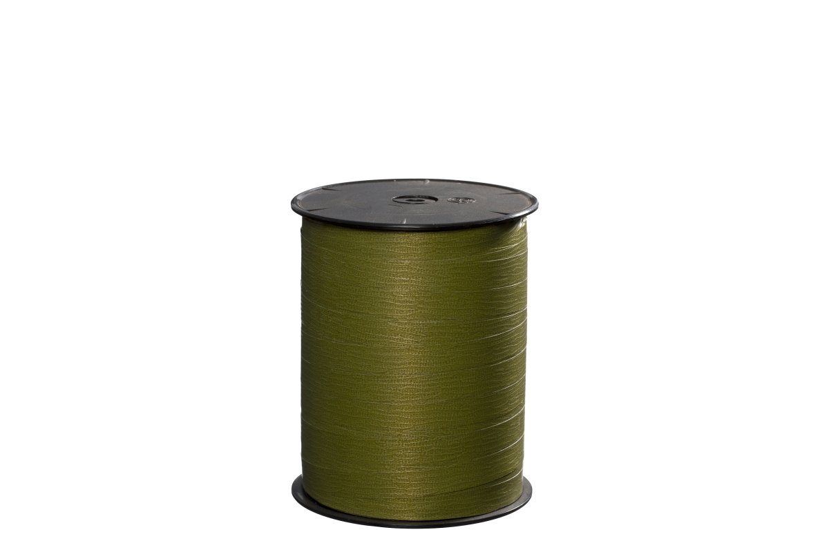 Gavebånd til indpakning - matline mørke grøn 10mm 250 m